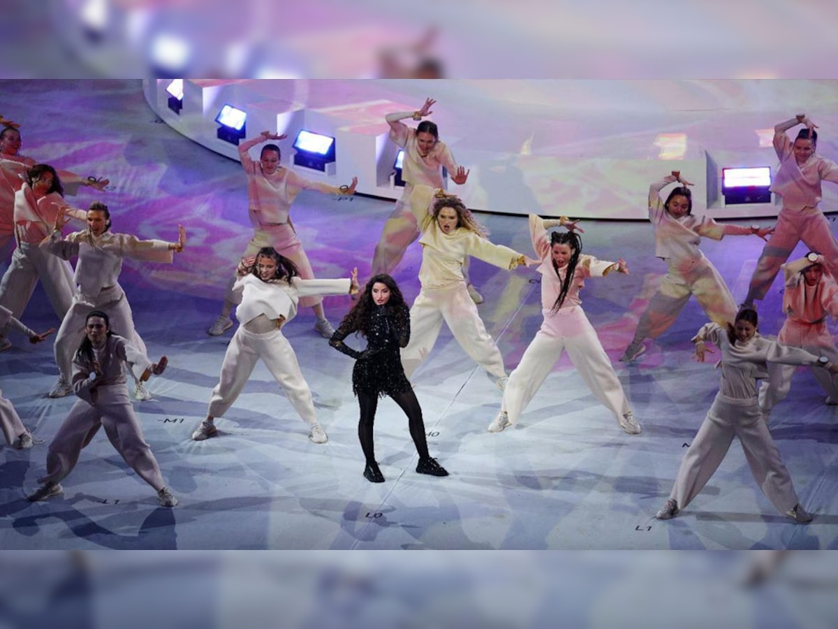 nora fatehi stunning performance at fifa world cup again dance ...