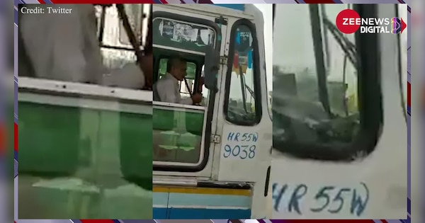 driver smoking hookah inside haryana roadways bus shocking video goes ...