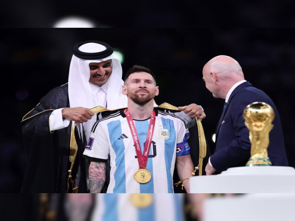Lionel Messi s crowning moment during FIFA World Cup 2022 final in ...
