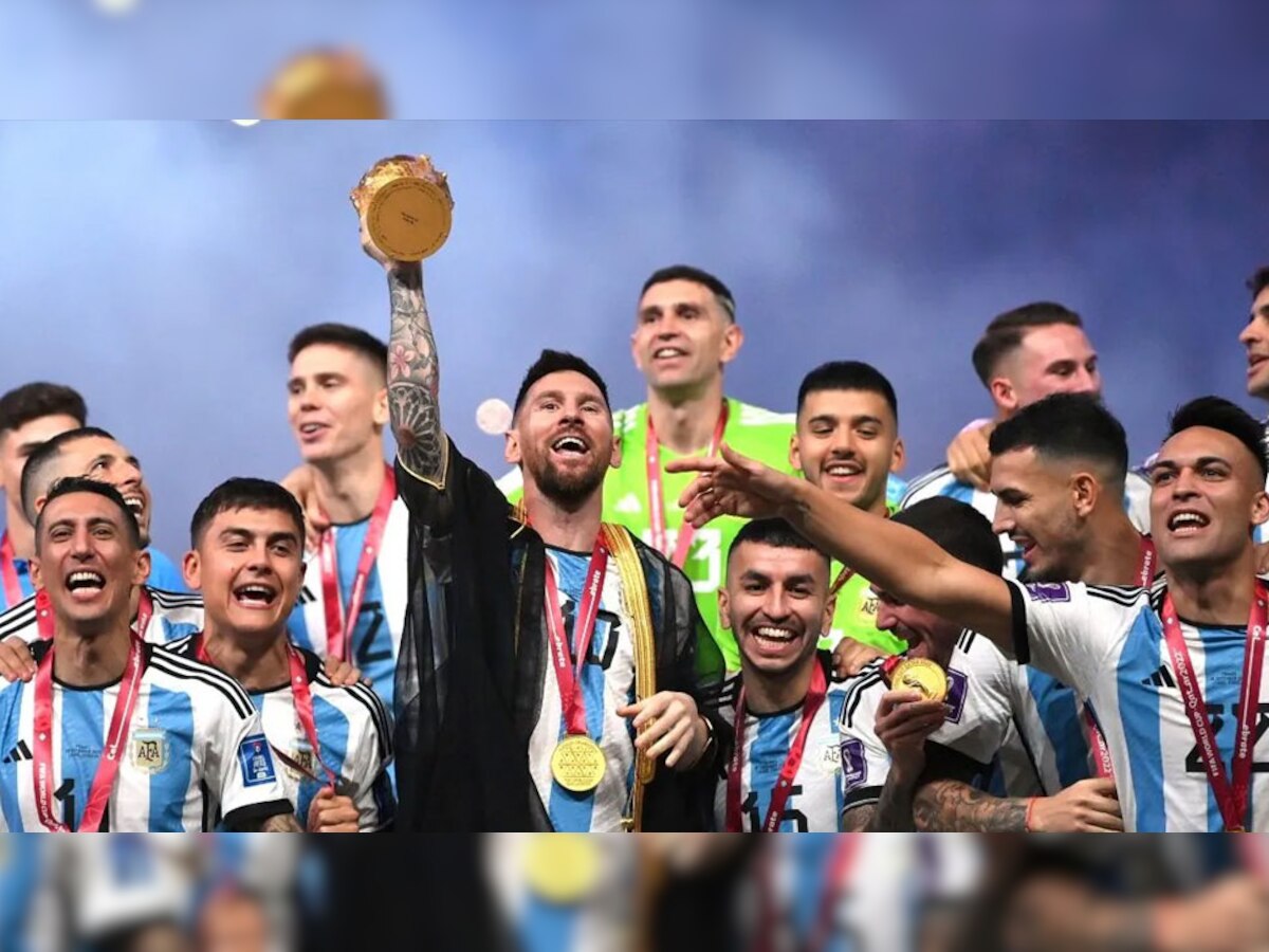 Lionel Messi s crowning moment during FIFA World Cup 2022 final in ...
