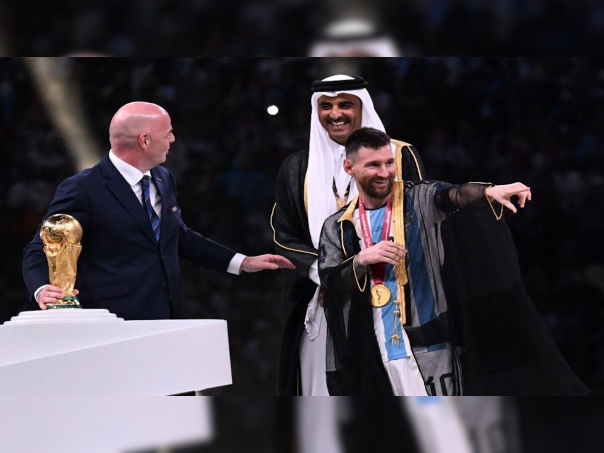 Lionel Messi s crowning moment during FIFA World Cup 2022 final in ...