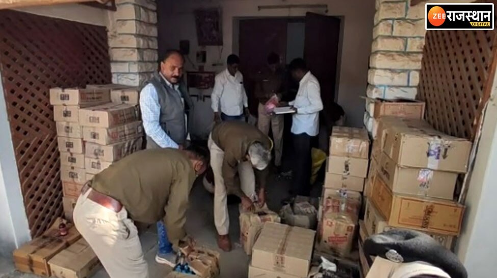 Beawar Excise police action against illegal liquor one accused arrested ...