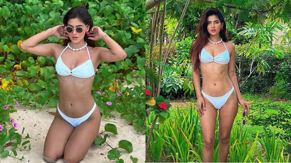 Sexy Tv Actress Karishma Sharma Ragini MMS Return bold bikini braless hot pics viral | Karishma ...