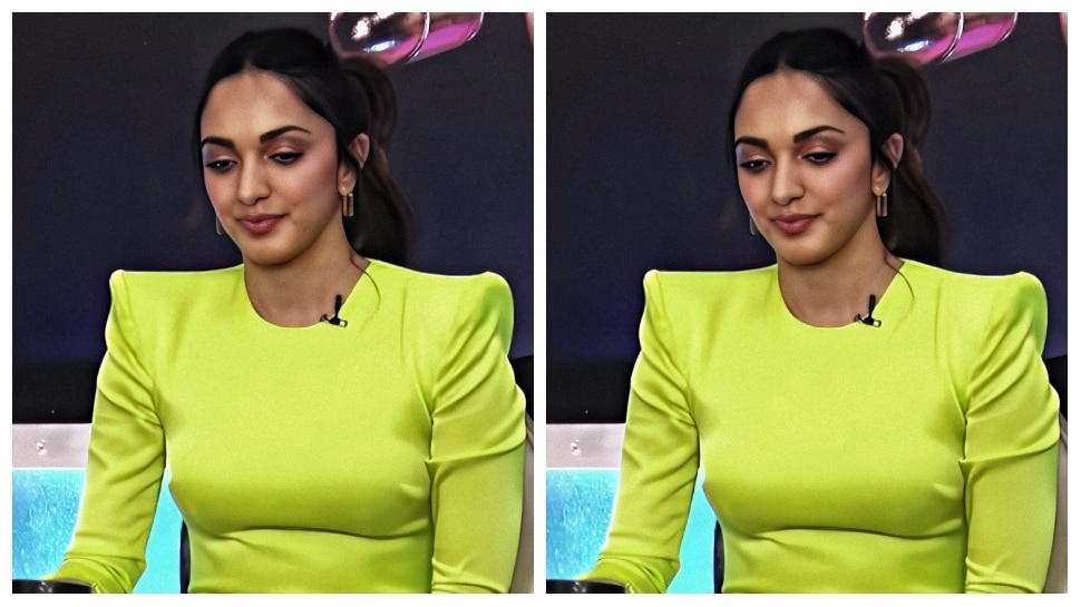 kiara advani Oops moment capture in camera show her pantie private part ...