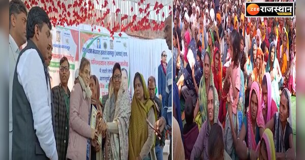 Alwar ceremony of Rajasthan Meghwal Samaj in Bansoor they were honored ...