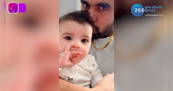 watch cute video of punjabi singer amit bhalla aka ninja's son nishaan ...