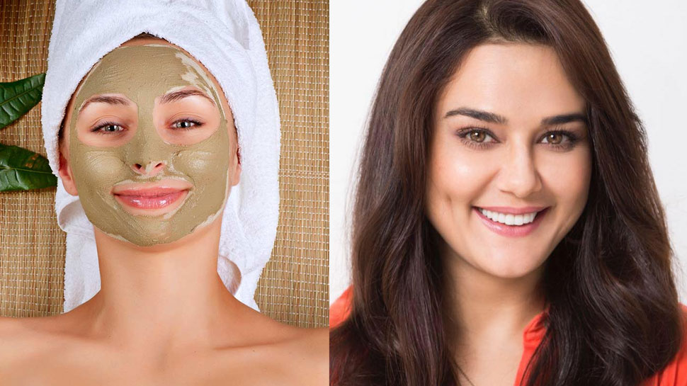 Preity Zinta Glowing Skin at 47 years Multani Mitti Lemon Juice Face Pack Anti Aging Wrinkles ...