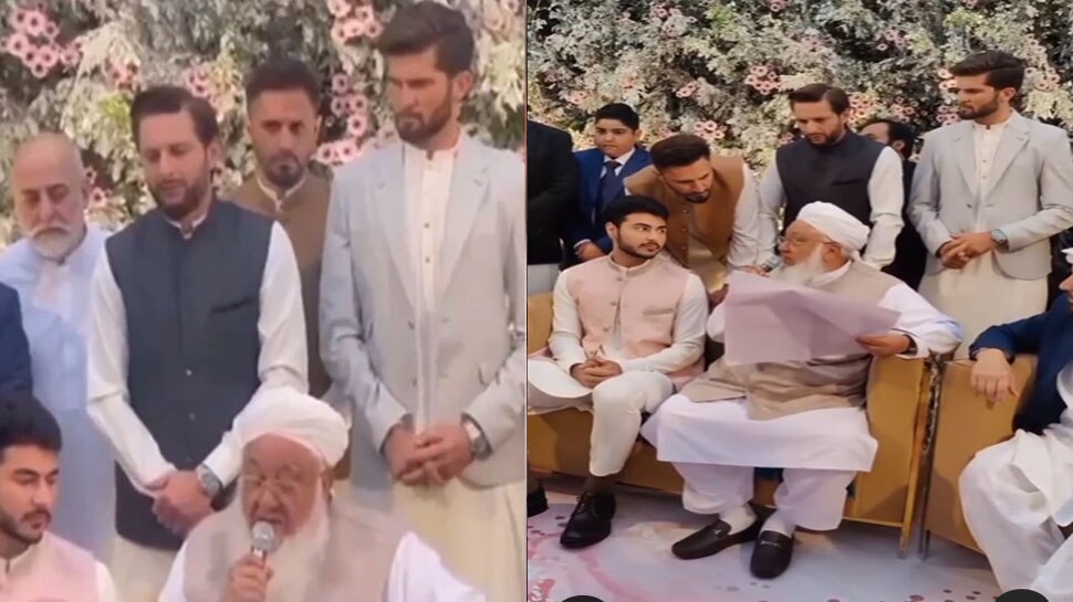 Shahid Afridi daughter aqsa marriage in karachi shaheen shah afridi is ...