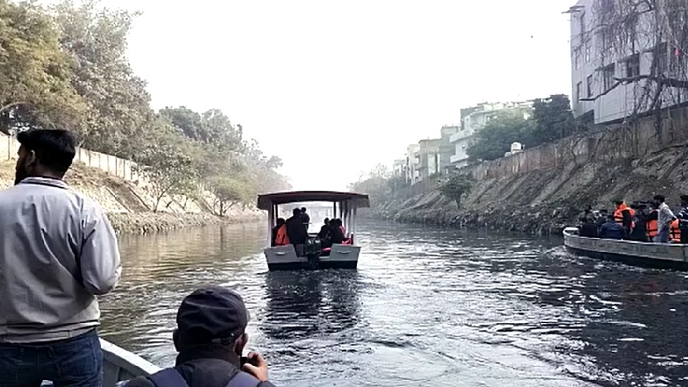 Delhi Najafgarh Drain will flow again as sahibi river LG VK Saxena ...