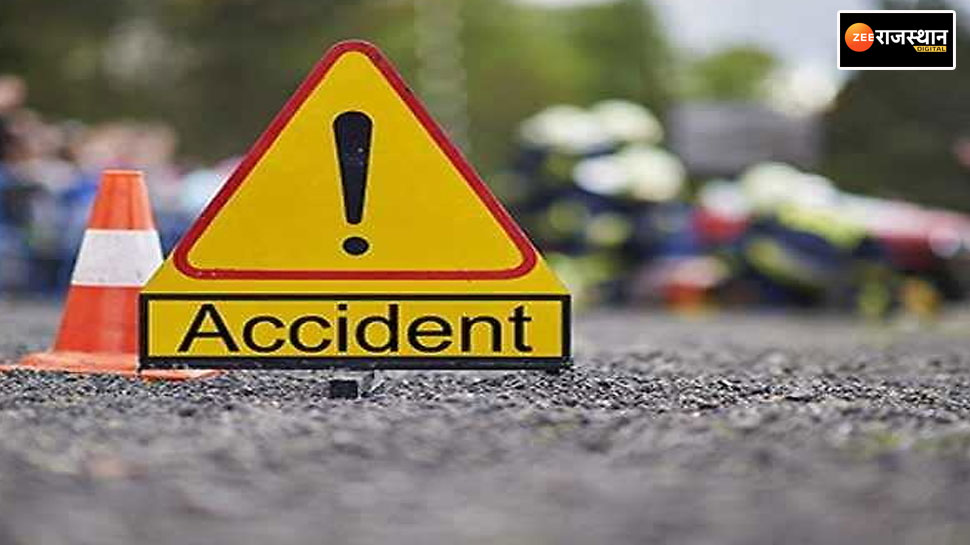 Tonk News Niwai pickup hit bike rider painful death of young man in ...