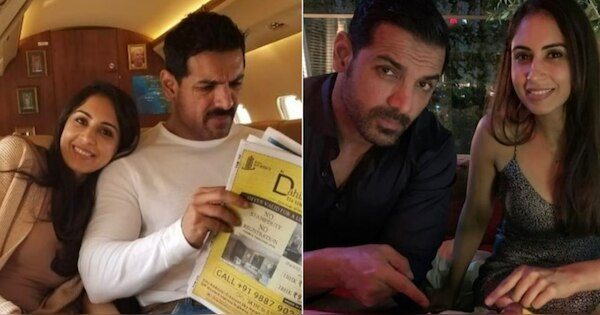 John Abraham and Priya Runchal are celebrating the 9th wedding ...
