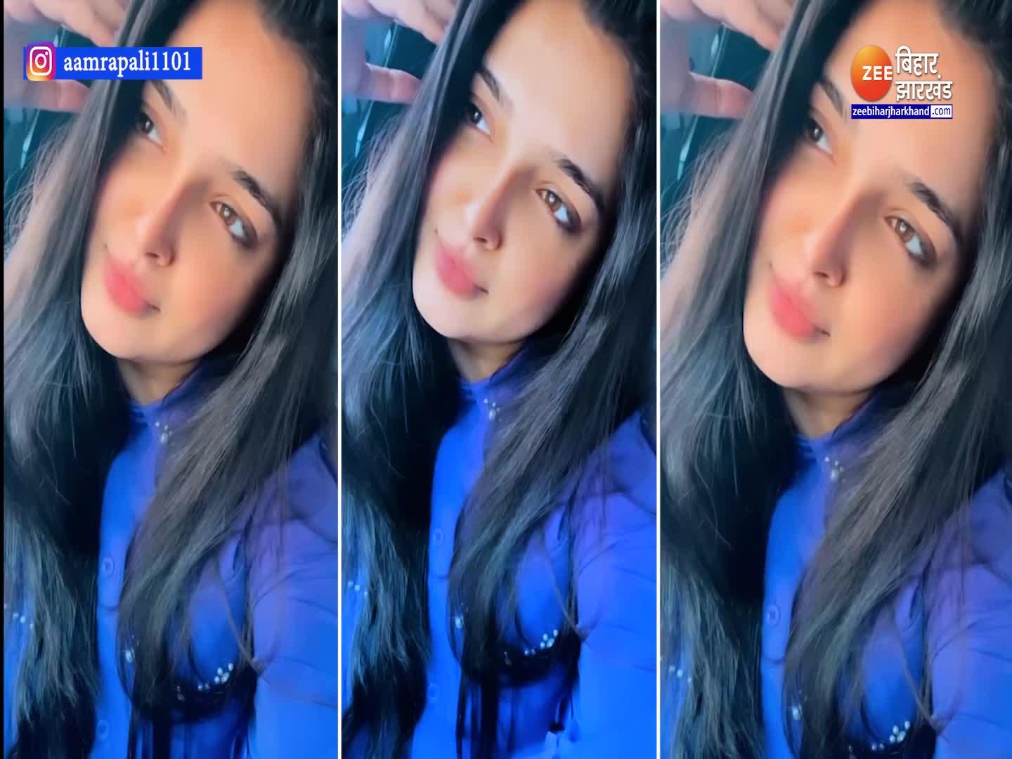 Amrapali Dubey was seen promoting Arvind Akela Kallu and Shilpi Raj ...