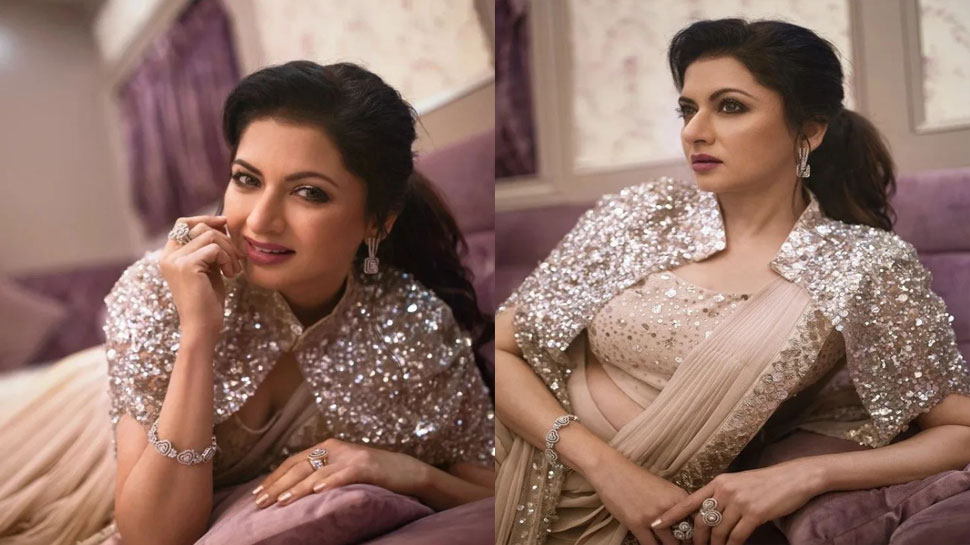 entertainment maine pyar kiya actress Bhagyashree hot photos viral in ...