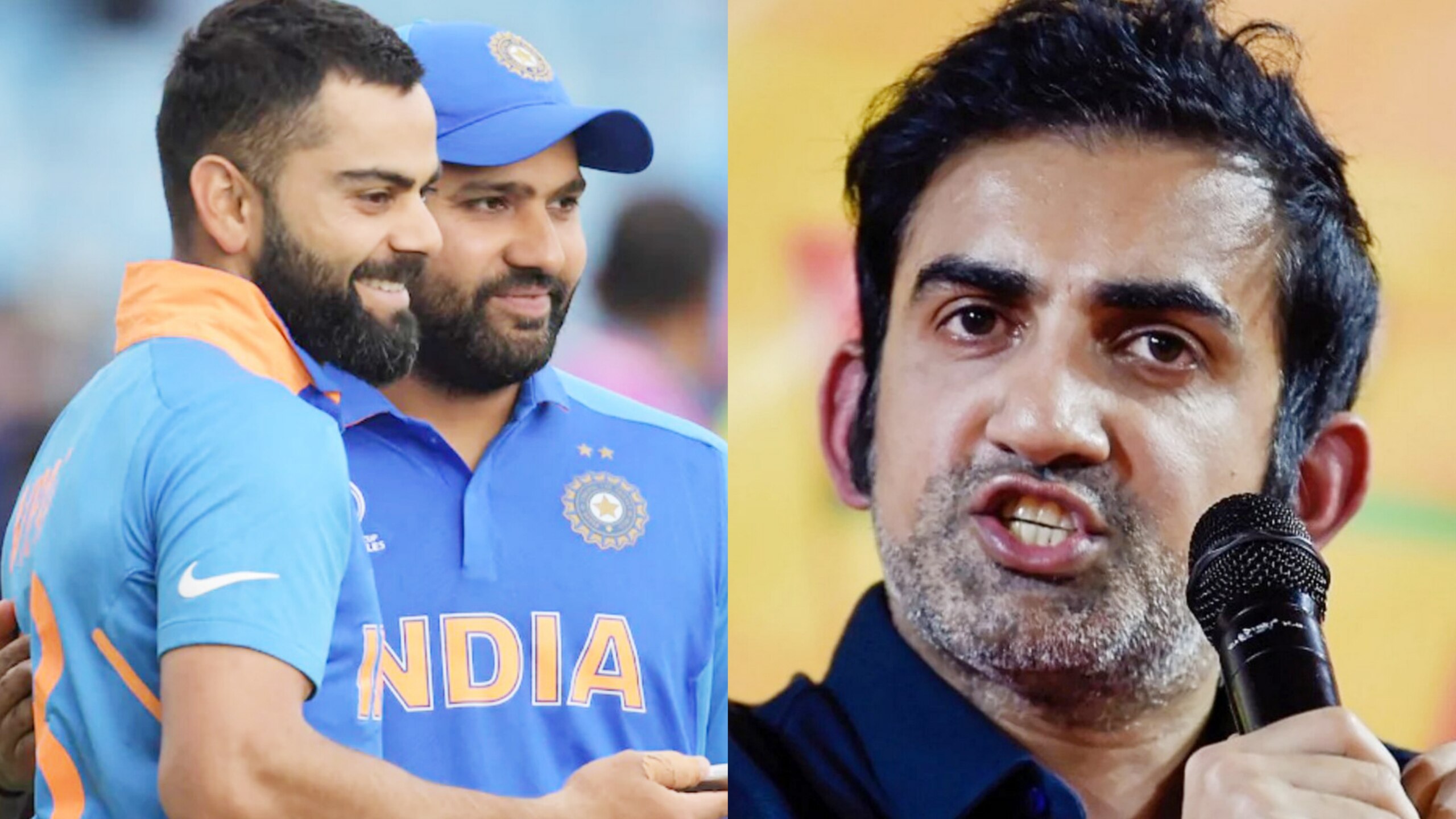 Virat Kohli and Rohit Sharma will play massive role in coming 50 over World Cup Gautam Gambhir ...