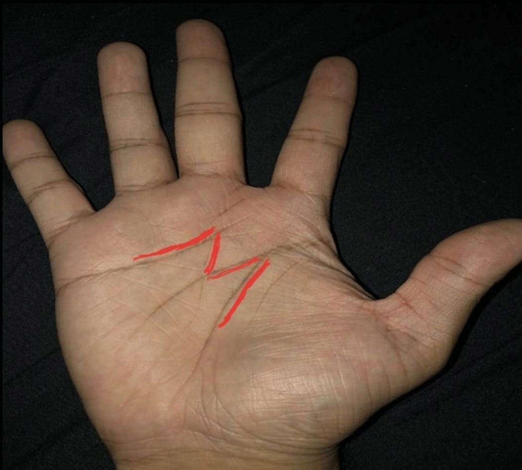 Palmistry Is M made on your hand too know what it means | Palmistry ...