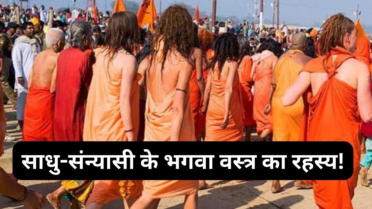 Saffron Robes Of a Hermit: कभी सोचा है साधु-संन्यासी भगवा रंग का वस्त्र ...
