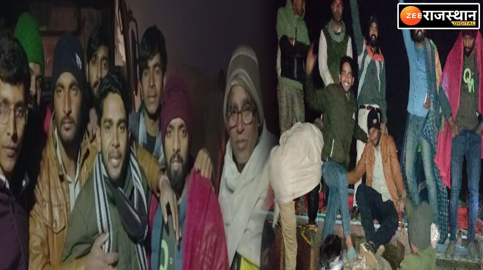 Alwar News Gorakshak team caught smuggler with a cart full of cows at ...