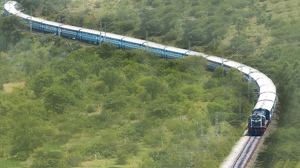 train news indias largest train will run 4 days in a week smzs