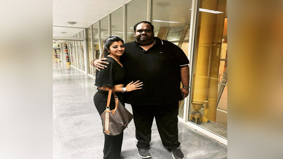 south cinema actress mahalakshmi shared romantic photo with her husband ...