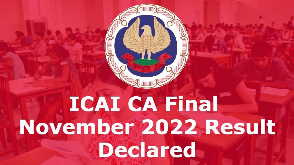icai ca final result november 2022 declared know how to check at icai ... icai ca final result november 2022 declared know how to check at icai ...