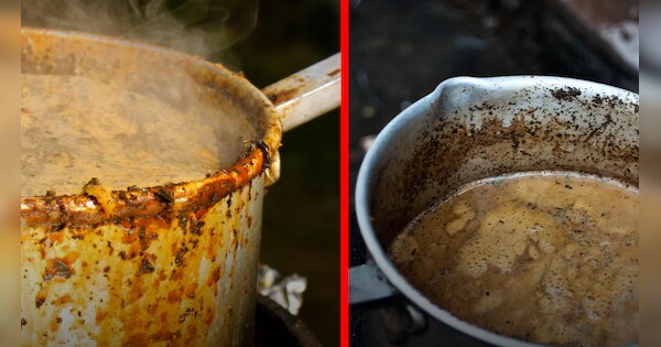 Cleaning Tips: how to clean Dirty Tea Saucepan and Utensils chai ki ...