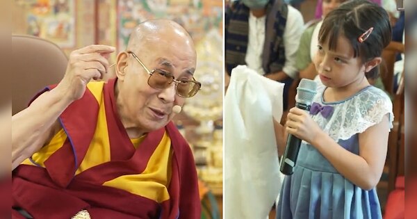 when does dalai lama get angry himslef reply after little girl asked ...