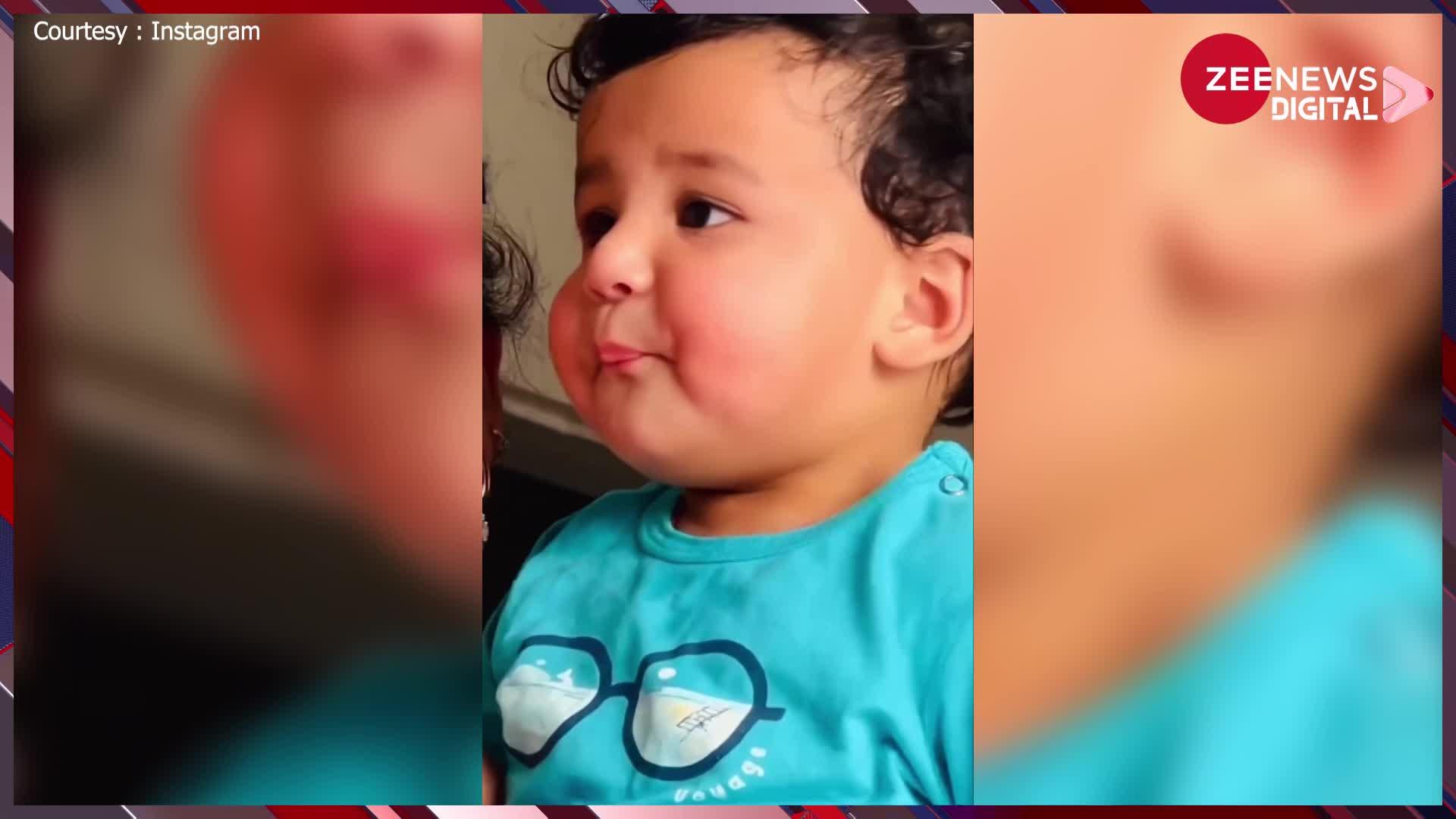 Bharti Singh and Haarsh Limbachiya son golla uttered his first word Papa video gone viral ...