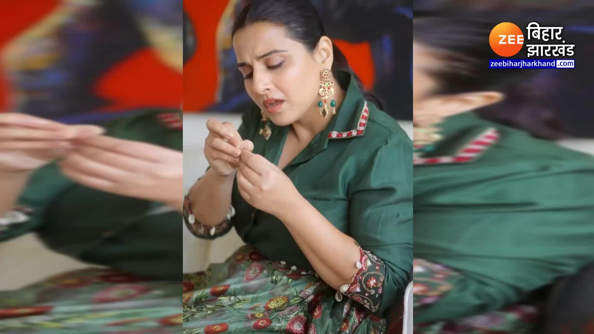 Vidya Balan shared a funny reel video the actress herself was seen ...