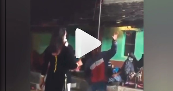 Viral Dance Video Man MISBEHAVE with woman dancer she teaches him an ...