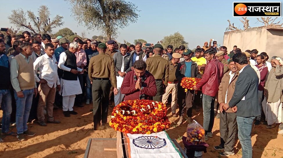 Sikar News Army jawan and friend killed in road accident tricolor march ...
