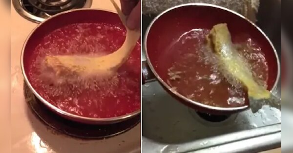 fish get alive after put in hot oil in frying pan video goes viral ...