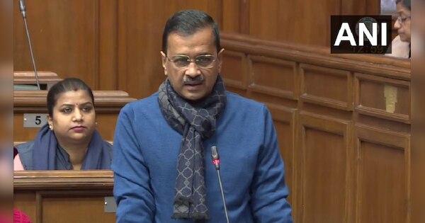 delhi legislative assembly ruckus CM Kejriwal targeted LG BJP MLA ...