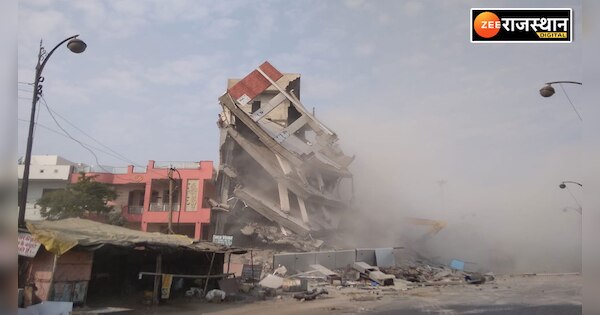 Jaipur News Today again Grja JDA enforcement squad fired bulldozer on ...