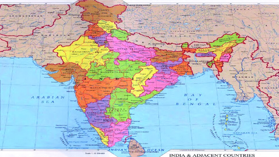 Indian Map Why does Sri Lanka always appear on Indian maps Know what is ...