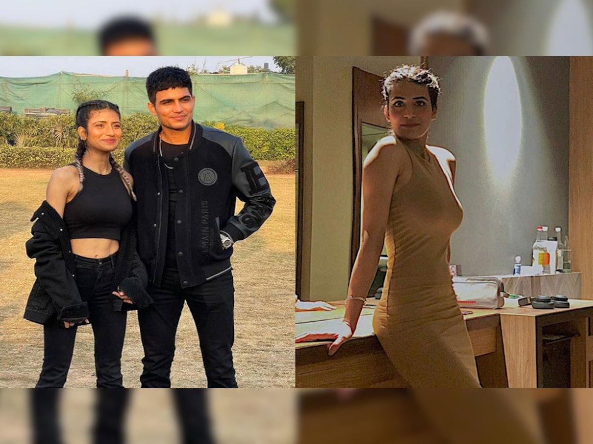 Shubman Gill Sister Shahneel Gill hot viral photos in short skirt on ...