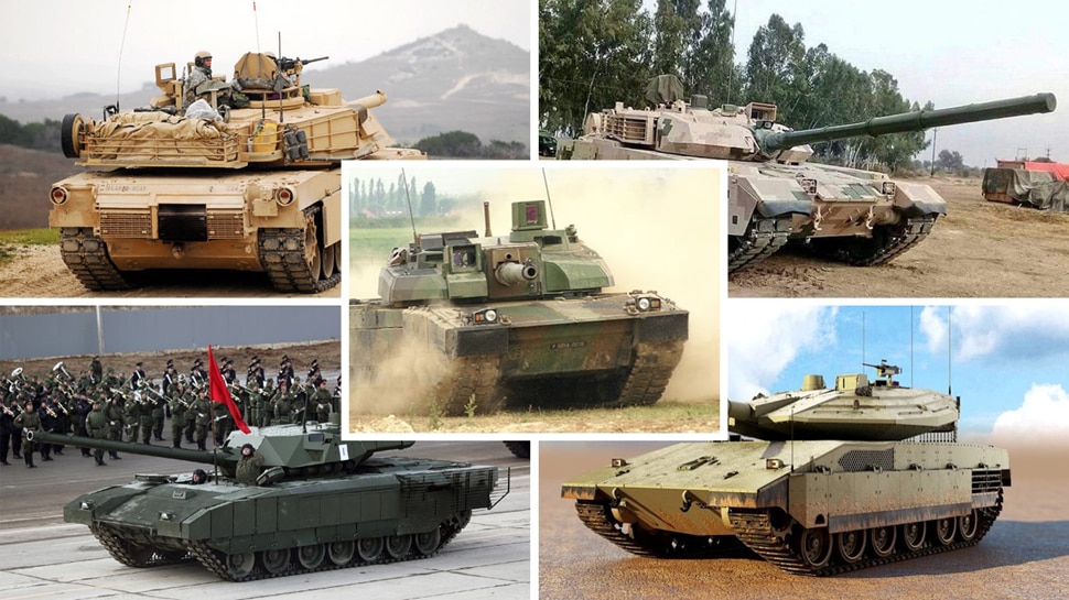 Battle Tanks: World Best Tanks M1A2 T-14 MK4 VT4 and Leclerc | Battle Tanks: ये हैं दुनिया के 5 ...