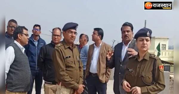 Dungarpur News Aspur Collector and SP visited Beneshwar Dham | Aspur ...