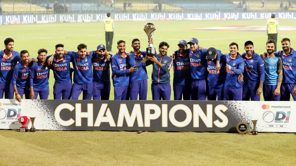 Team india on top of icc odi team rankings after beat new zealand in 3 ...