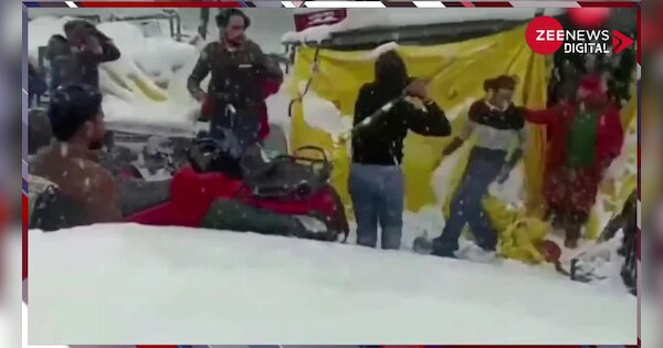 group of people went to manali for snowfall did fight to each other ...