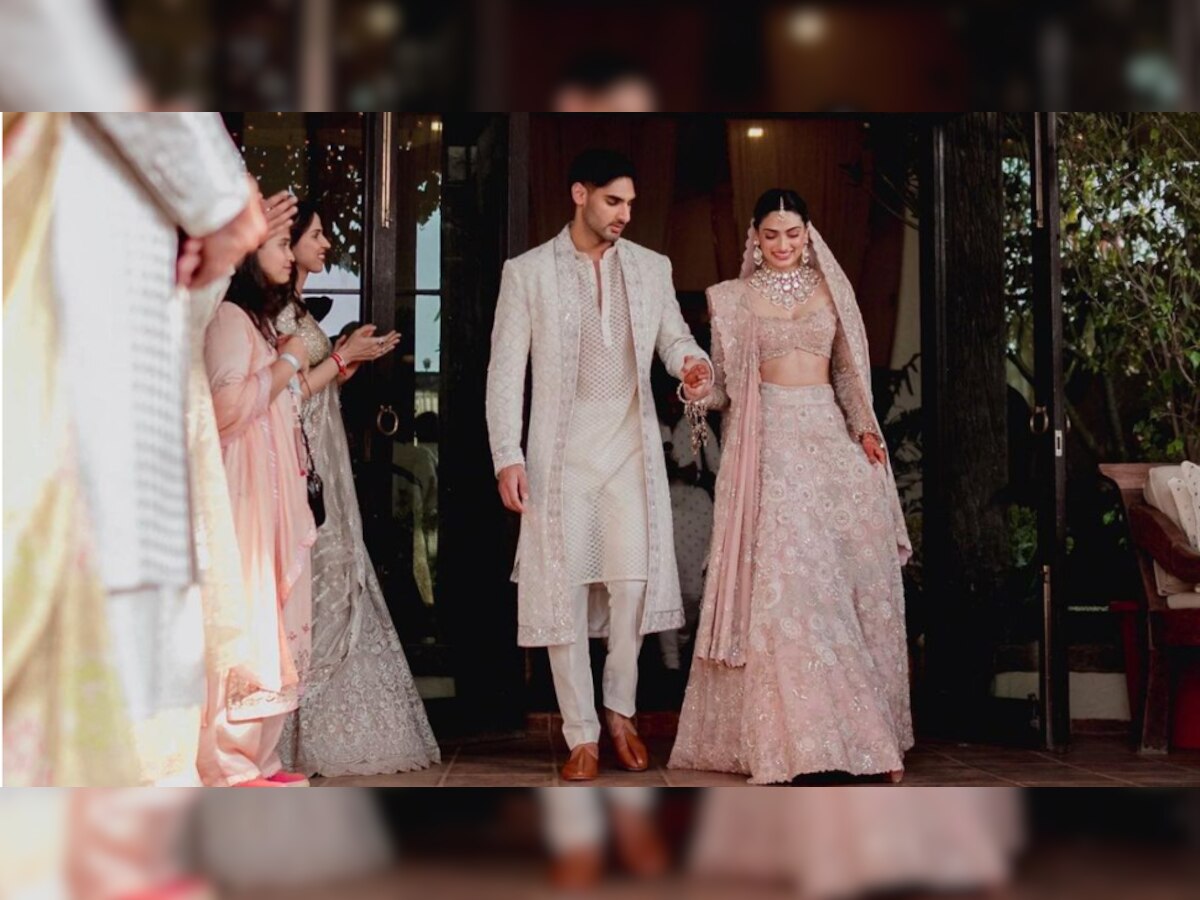 Athiya Shetty KL Rahul wedding inside latest photos mandap to wedding ...