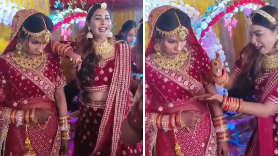 Bride video viral devrani jethani dance in wedding angry dulhan | शादी ...