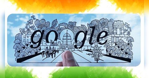 Google creates Doodle showcasing hand-cut paper art on Republic Day ...