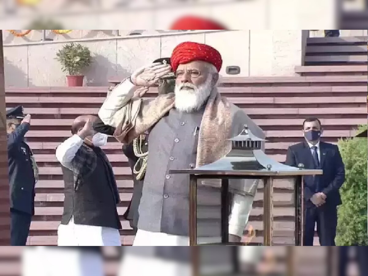 Republic Day 2023 Pm modi basant Panchami look safa pagdi style icon ...