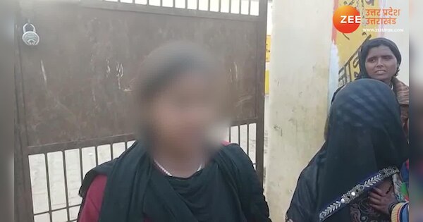 Sambhal mid day meal food teacher give student washing powder instead ...