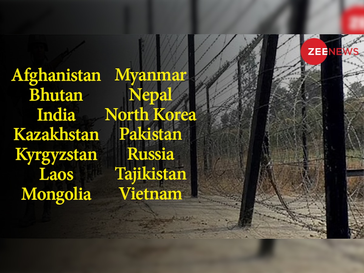 gk quiz which country in the world whose border connects with maximum ...