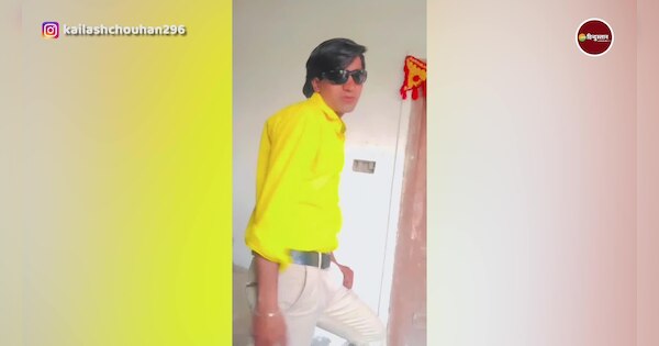 ajay devgan dube seen wearing black chasma and dancing and acting like ...