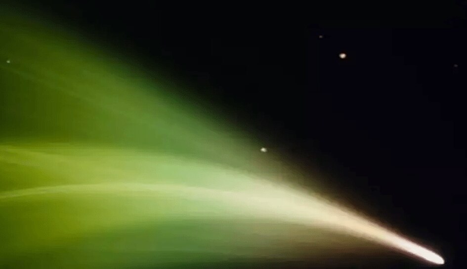 Rare Green comet is coming after 50 thousand years know where it will be seen | Rare Green Comet ...