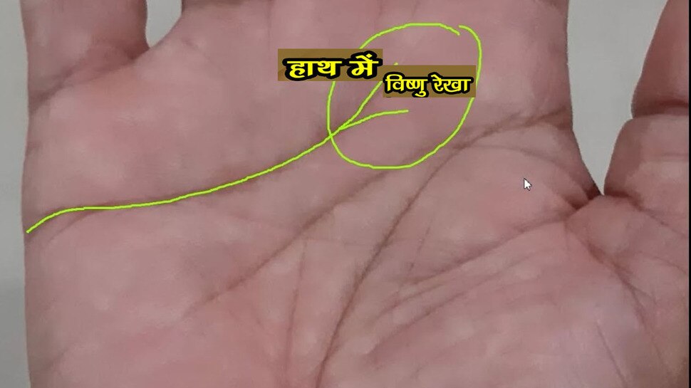 Palmistry: बेहद खास होते हैं वे लोग जिनके हाथ में होती है 'विष्‍णु रेखा ...