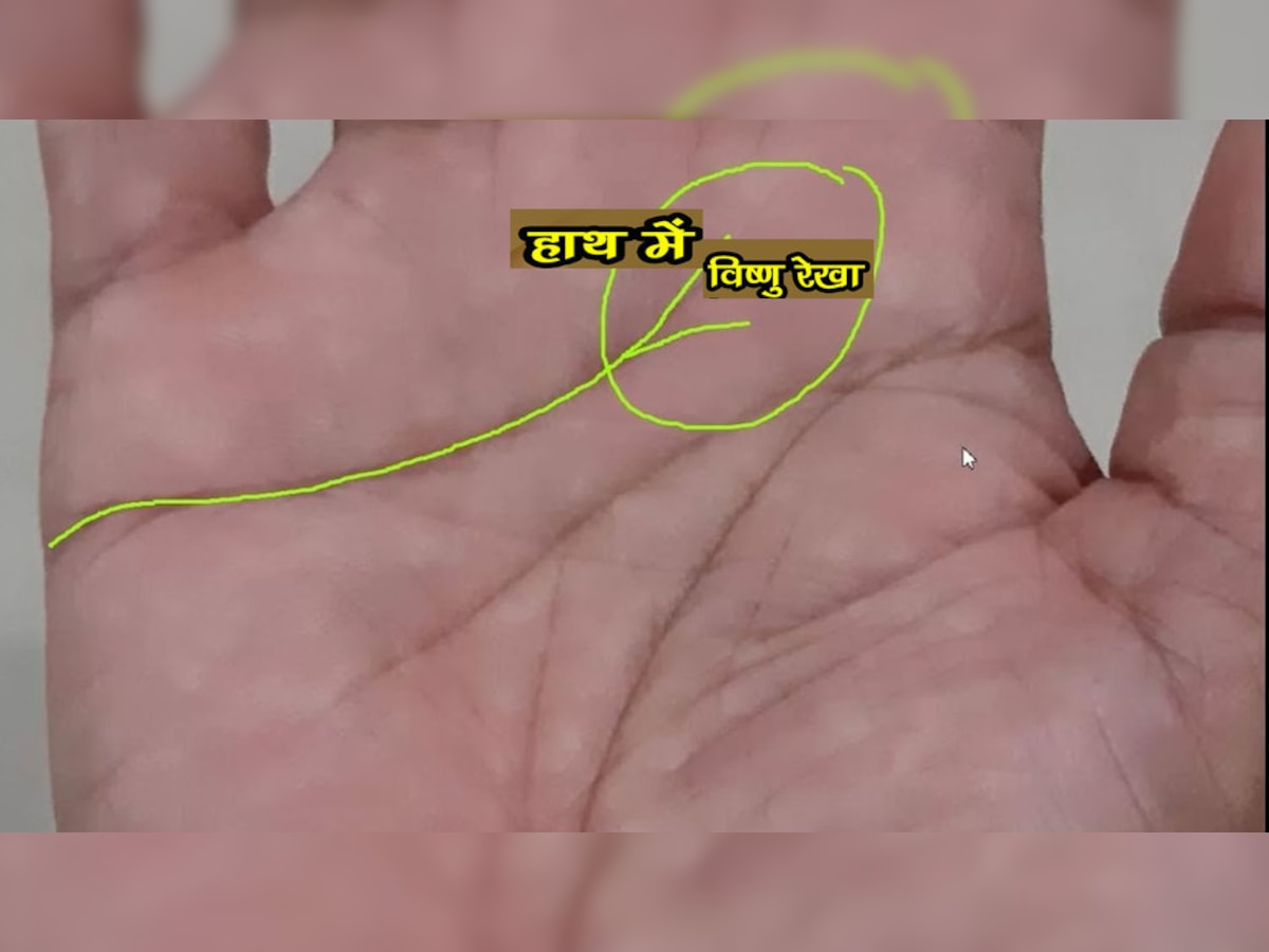 Palmistry: बेहद खास होते हैं वे लोग जिनके हाथ में होती है 'विष्‍णु रेखा ...