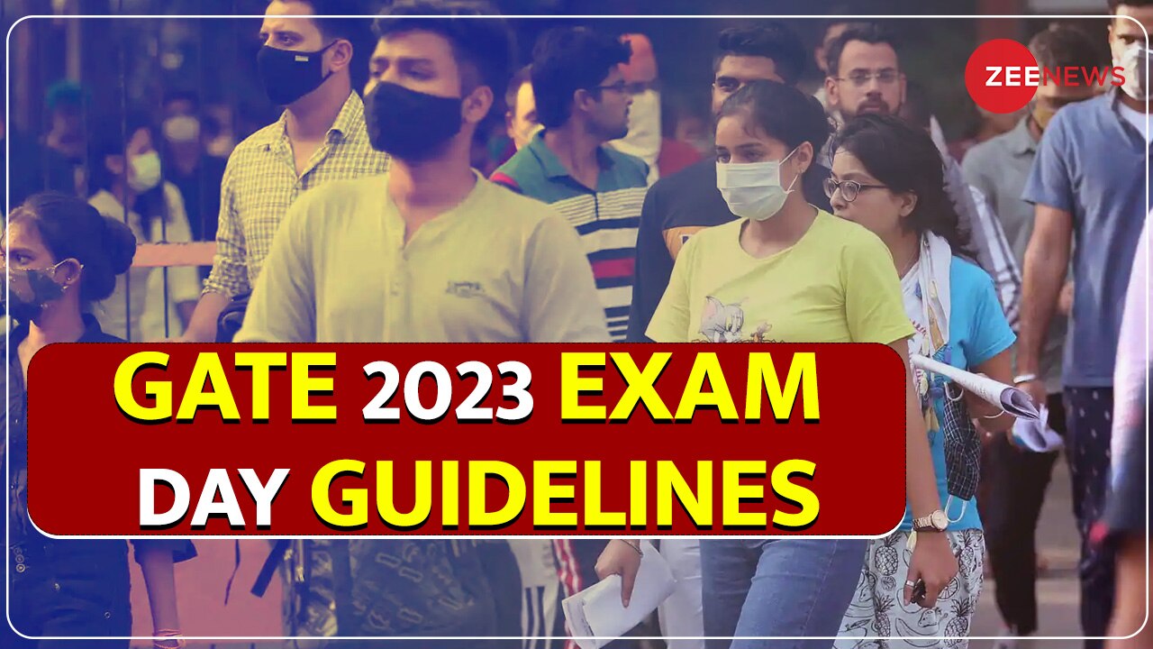 gate 2023 exam day guidelines do not forget to carry this document otherwise the year will be ...